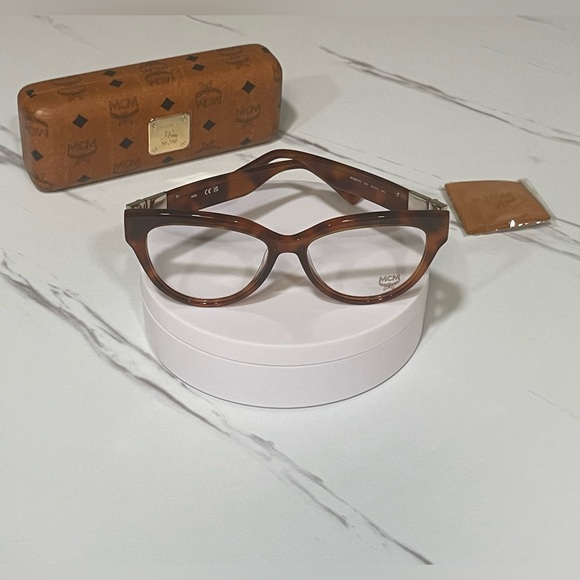 MCM | Accessories | Mcm 273 243 Full Rim Cat Eye Blonde Tortoise Eye ...